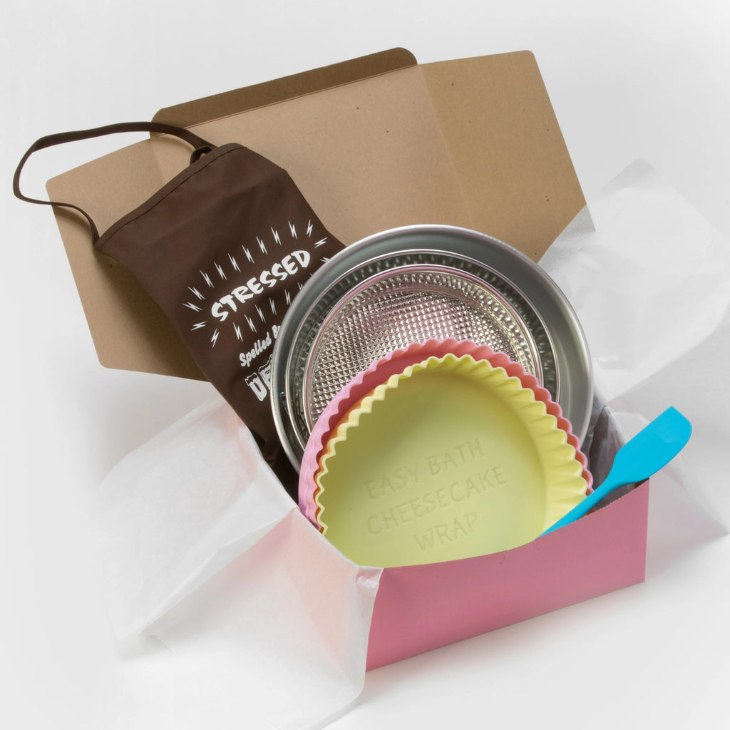 GIFT BOX with 9" & 10" Wraps and Pans **APRON OUT OF STOCK, WILL BE RE ...